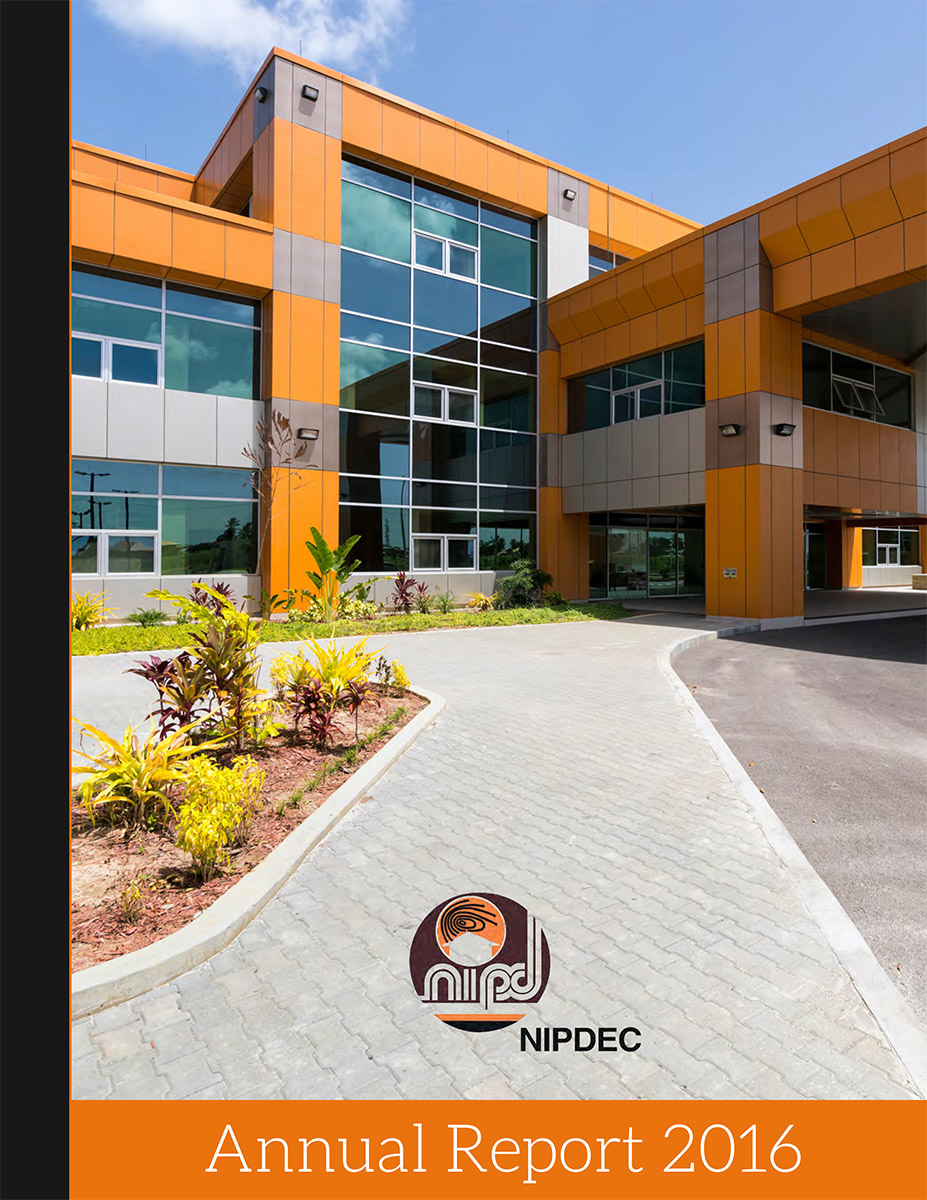 Annual Report 2016 – NIPDEC