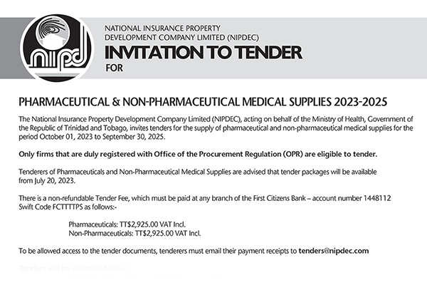 Public Tenders – NIPDEC