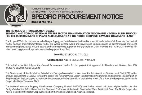 Public Tenders – NIPDEC